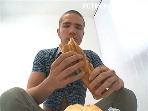 Big Guy Stuffing Himself On A Little Chair