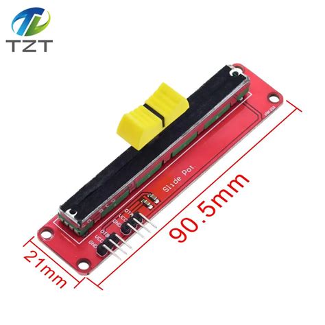 Double Row Sliding Linear Potentiometer Simulation 10k Electronic Block
