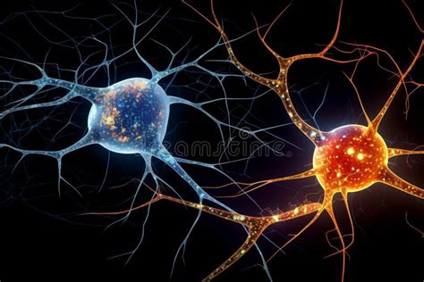 Unveiling The Brain S Wonders Neurons And Synapses Revealed Ai Stock Illustration