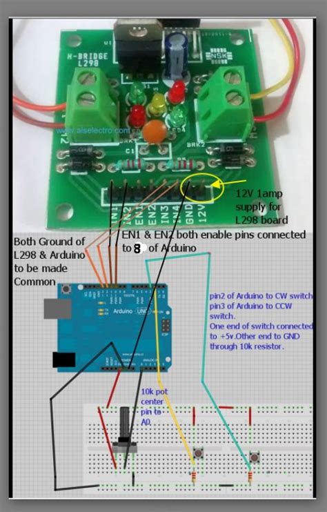 stepper motor control with l298 and arduino arduino stepper motor steppers