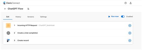 Integrating Claris Connect With Chatgpt