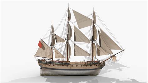 Hms Rose 3d Model Turbosquid 2097054
