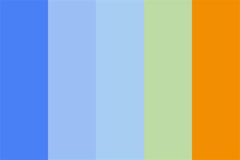 Google Maps Color Palette