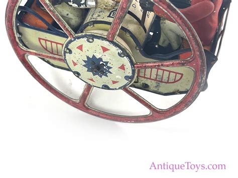 Lehmann Tin Lithographed Windup No 640 Zig Zag SOLD AntiqueToys Com Antique Toys For Sale