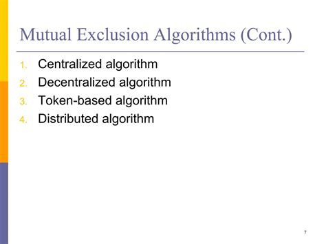 Mutual Exclusion In Distributed Memory Systems Pptx