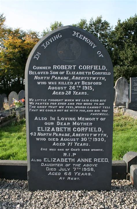 Gunner Robert Corfield Wales Online