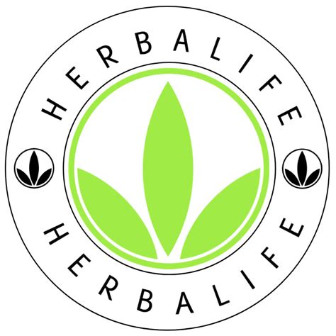 Copy Of Herbalife Logo Label Print White Png Postermywall