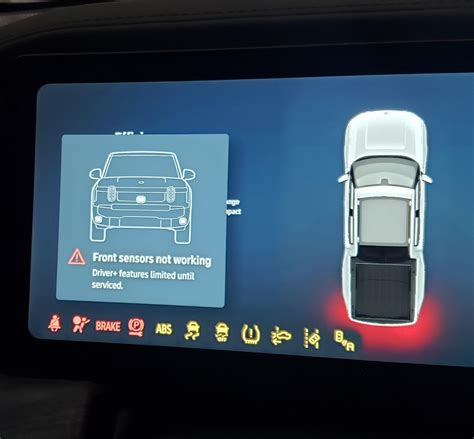 Front Sensors Error Message Rivian Forum Rivian R1t And R1s News