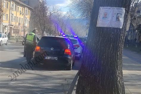 „Звукът“ на града Патрулка сирена внезапна проверка…