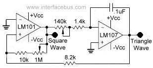 Triangle Wave Oscillator Under Repository Circuits Next Gr