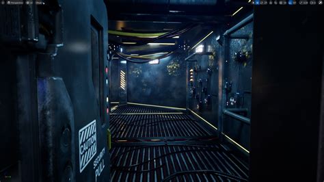 Sci Fi Environment Engine Room Unreal Engine Asset