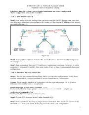 CST4530 Lab Task C2 Babe Pdf CST4530 Lab C2 Network Access Control Hendon Tutor Dr
