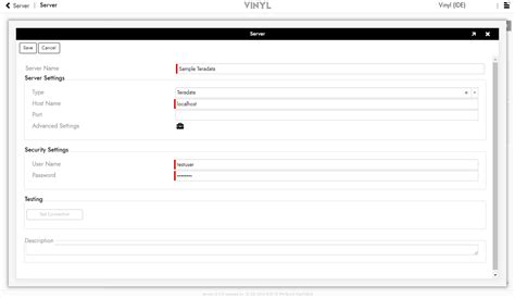 Teradata Connection Guide For Jitterbit App Builder