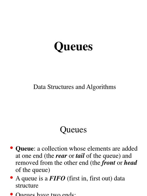 queues pdf queue abstract data type theoretical computer science