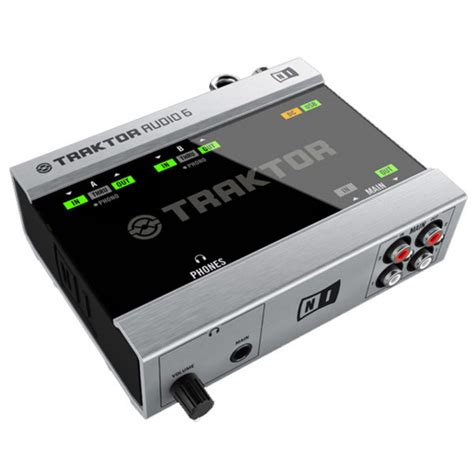 Native Instruments Traktor Scratch A6 Interface Audio Usb Gear4music