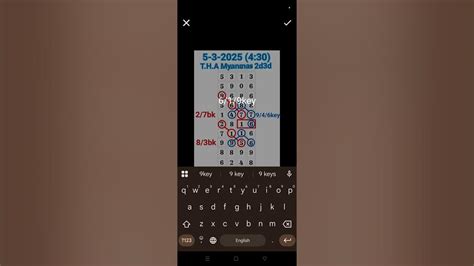 March 5 2025 4 30အတွက် ဘရိတ်နှင့်ကီးတွဲပြီး အကြိုက်တူလျှင်ကစားပါ ကံကောင်းကြပါစေ T H