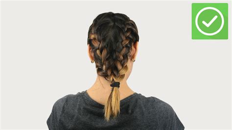 How To Make A Dutch Braid With Pictures Wikihow