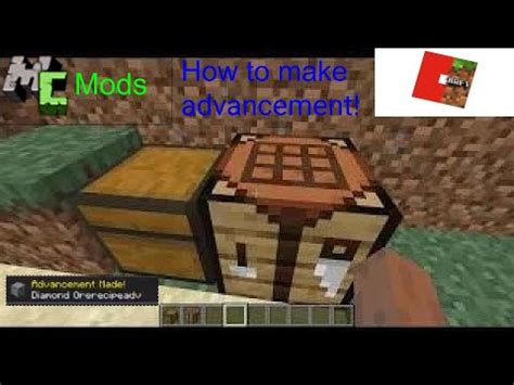 Mcreator Tutorial How To Make Advancement YouTube