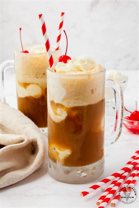 Easy Traditional Root Beer Float Ice Cream From Scratch