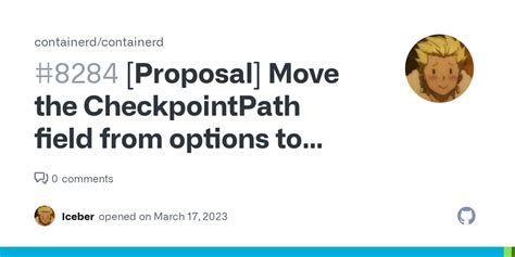 Proposal Move The Checkpointpath Field From Options To Task Services
