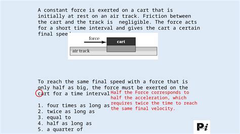 pptx a constant force is exerted on a cart that is initially at rest