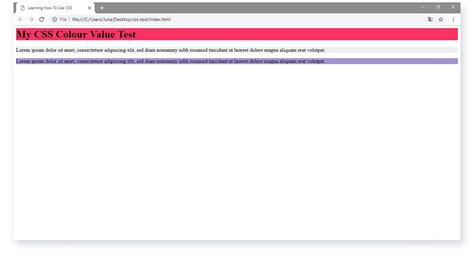 CSS Tutorial Colour Values HyperionDev Blog