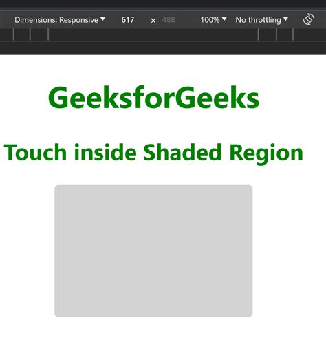 React OnTouchStart Event GeeksforGeeks