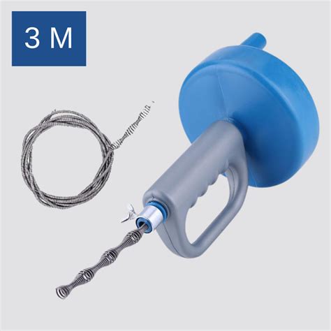 M M M Steel Drain Snake Sink Declogger Tool For Kitchen Sink