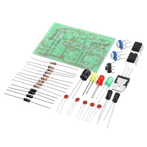 555 Trigger Circuit Student Soldering Practice Board Electronic