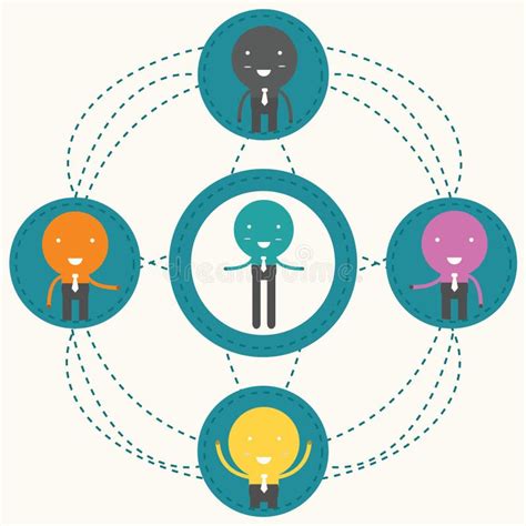 Social Networking Conceptual Stock Illustration Illustration Of