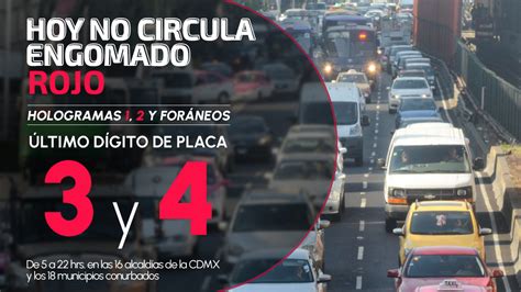 Hoy No Circula Cdmx Y Edomex Miércoles 4 De Diciembre De 2024 Unotv
