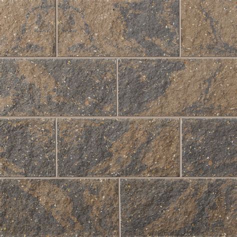 Split Face Echelon Masonry