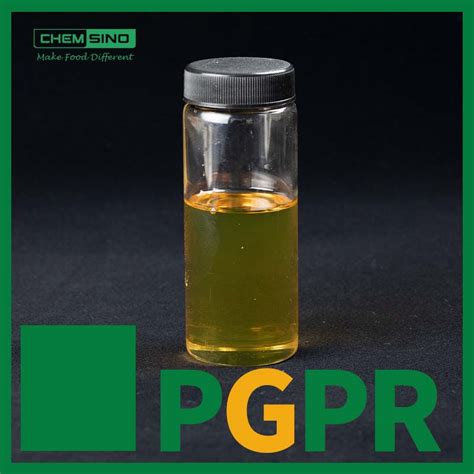 Food Emulsifier Pgpr Polyglycerol Polyricinoleate Chemsino Food