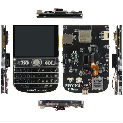 ESP S LilyGO T Deck LoRa SX MHz LCD Klawiatura
