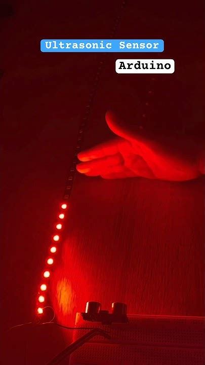 Making Magic With Easy Arduino Project Using Led Strip And Ultrasonic Sensor Diy Arduino