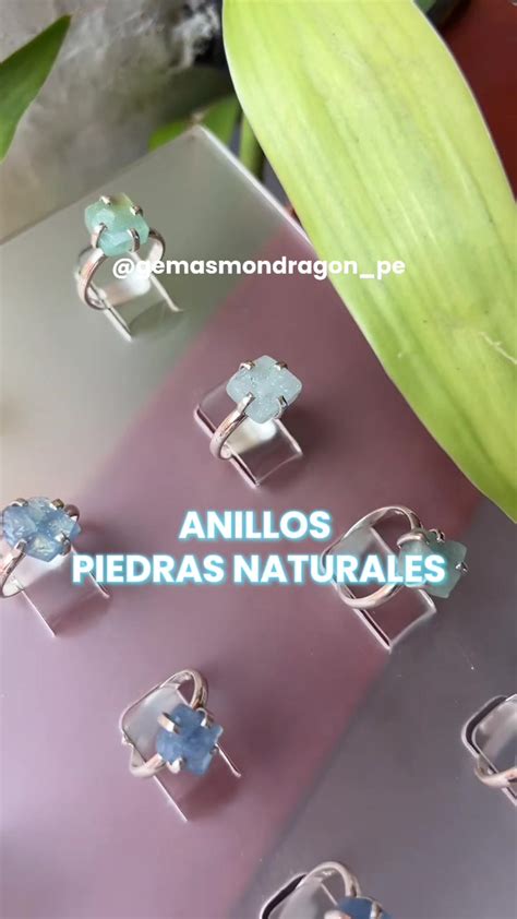 Anillos De Piedras Naturales En Lima Tiktok