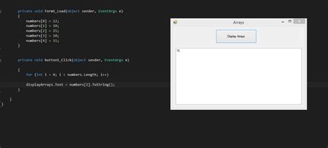 How Come My Array Doesnt Print Out My Index C NET Stack Overflow