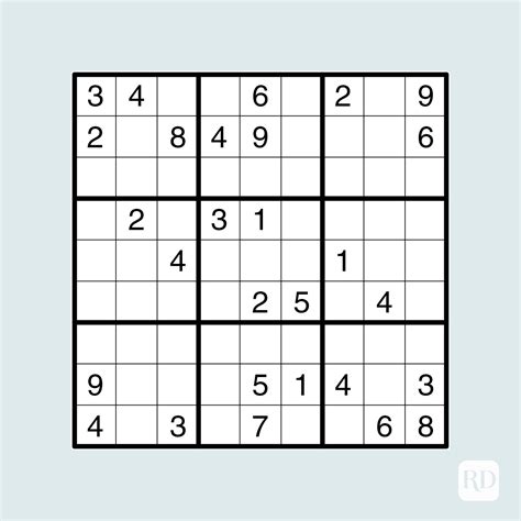 Sudoku Printable Medium