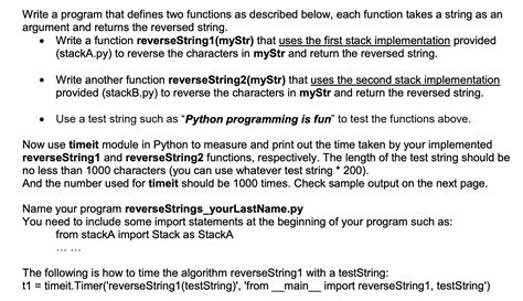 Solved Write A Program That Defines Two Functions As Chegg