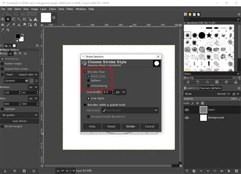 How To Make Shapes In Gimp