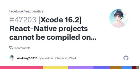 Xcode 162 React Native Projects Cannot Be Compiled On Macos 150