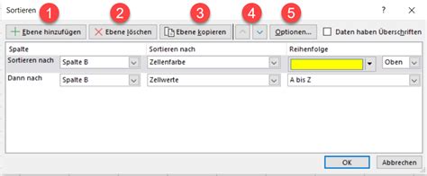 Daten Sortieren Excelhero