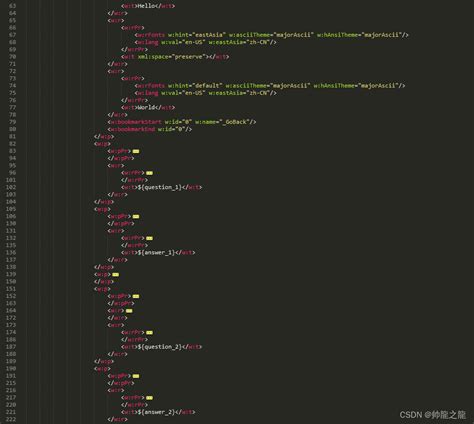 基于java freemarker实现动态赋值以及生成word文档