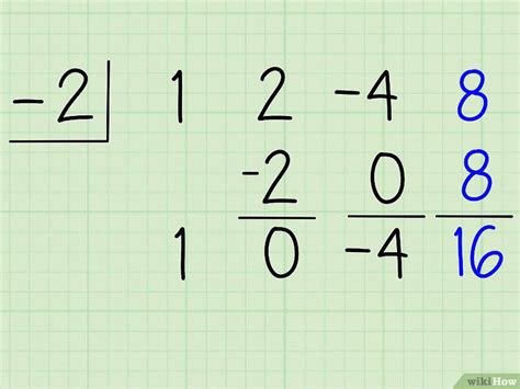 How To Divide Polynomials Using Synthetic Division Easy Steps
