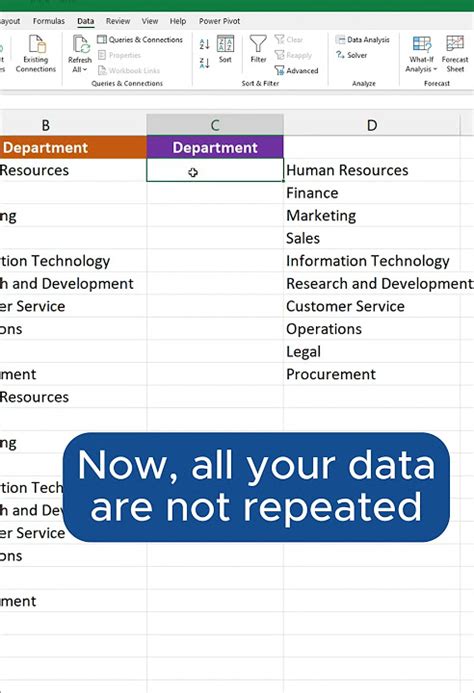 Drop Down List In Excel Tips And Tricks Unique Function Shorts Excelshortcuts Myexceltutor