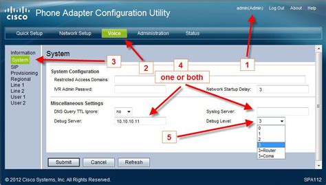Debug And Syslog Messages From Spa1x2 And Spa232d Ata Analog Telephone Adapters Cisco Community
