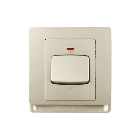 Frameless Modern Design British Standard A DP AC Switch Wall Switch