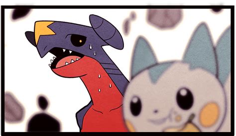 Garchomp And Pachirisu Pokemon And 2 More Drawn By Jaho Danbooru