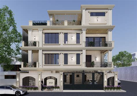 How A Corner Plot Residence In Varthur Revives Classical Home Elevation