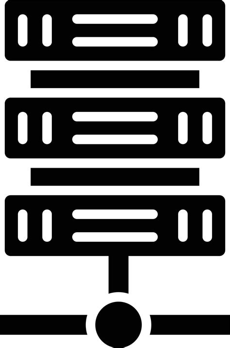 Server Vector Icon Design Illustration Vector Art At Vecteezy